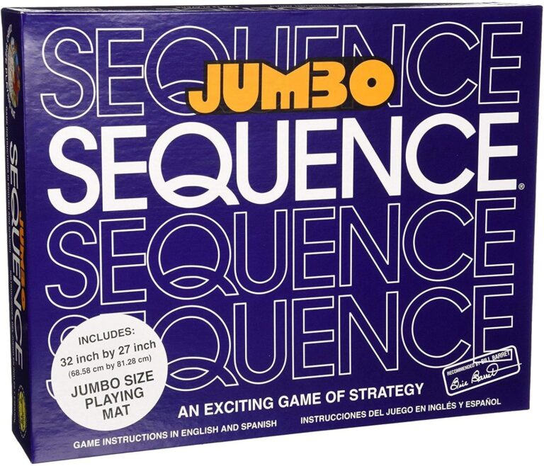 Jumbo Sequence Board Game - al3aby