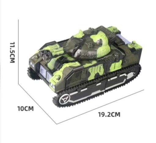Transforming Tank Warrior Robot - Remote Control Chariot - al3aby