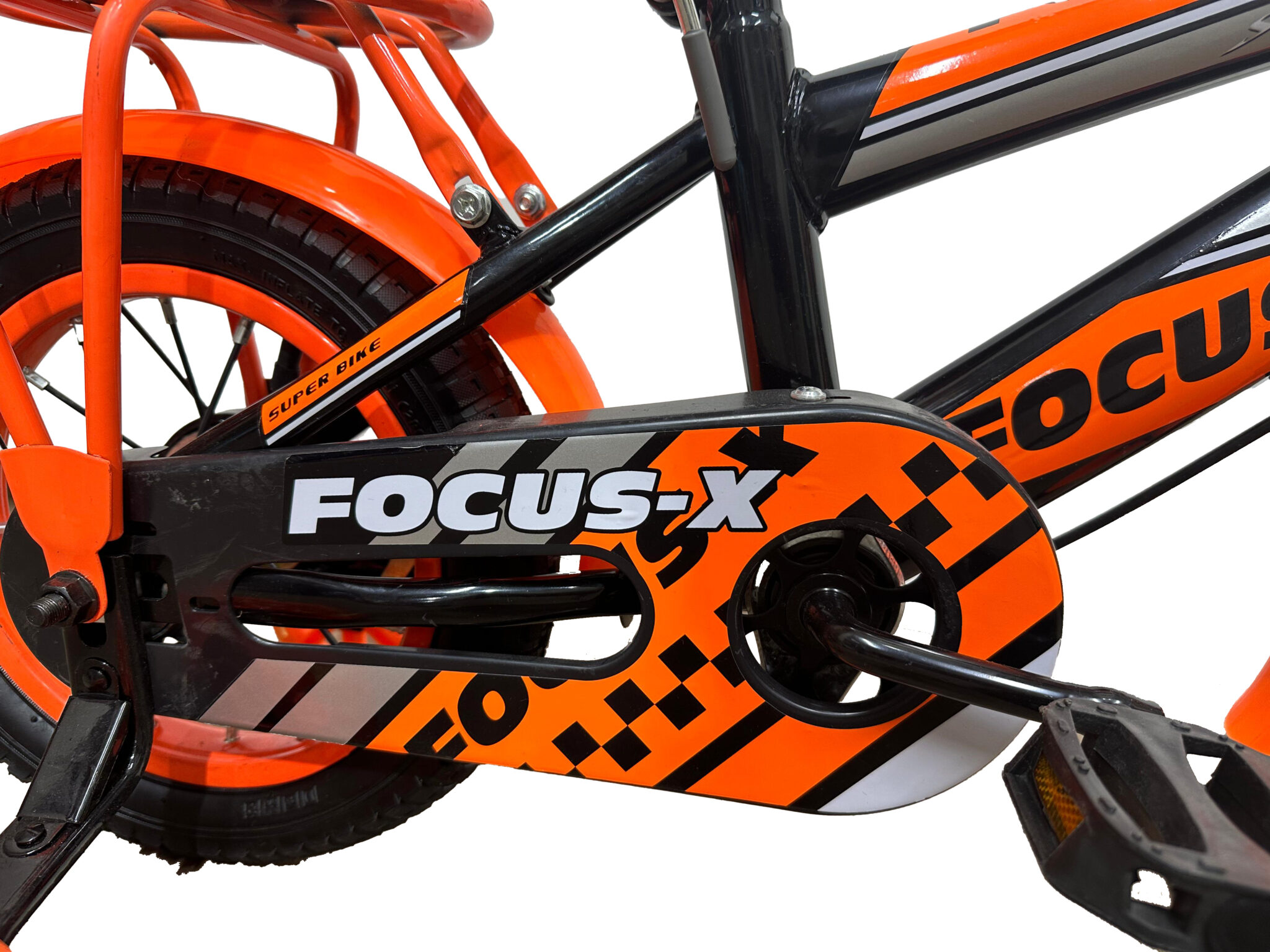 FOCUS X Kids Bicycle 12-Inch with Training Wheels - al3aby